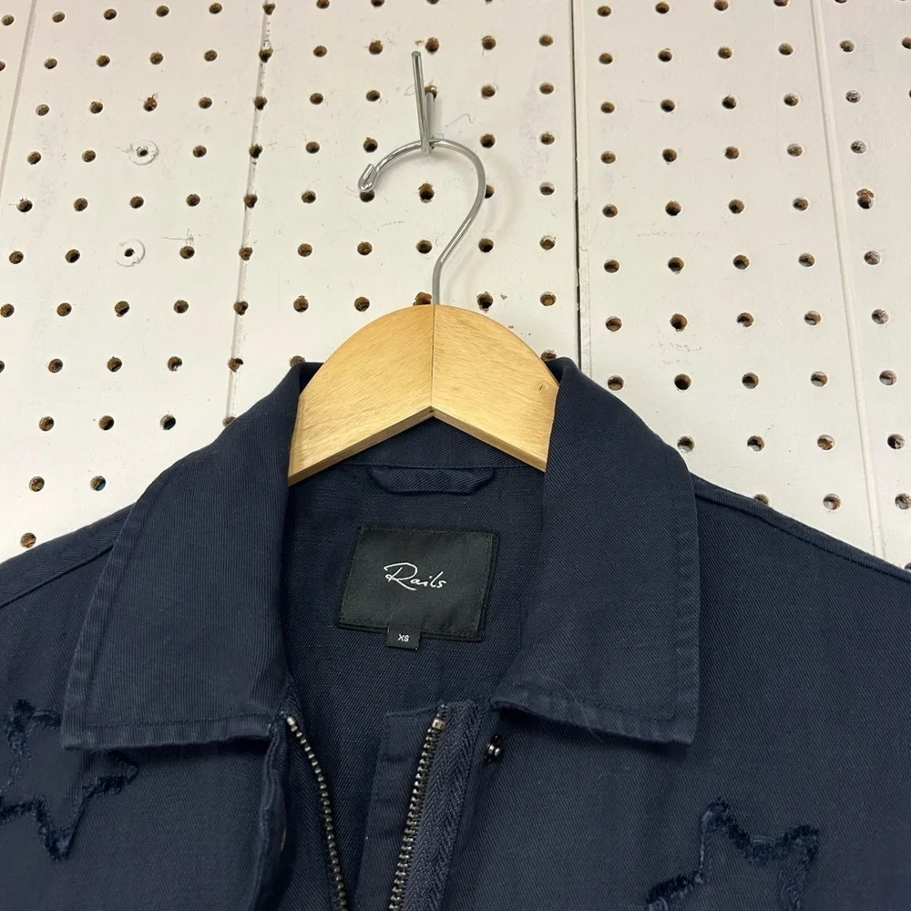 Rails | Jackets & Coats | Rails Lancaster Navy Utility Jacket | Poshmark